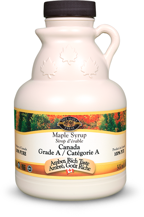 100% Pure Maple Syrup, Amber, Rich Taste, Plastic Jug, Classic ...